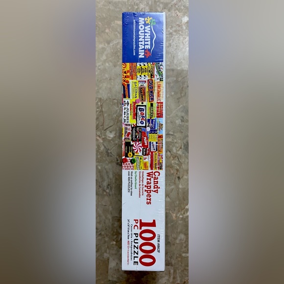 White Mountain | Toys | New Candy Wrappers 00 Pieces Jigsaw Puzzle ...